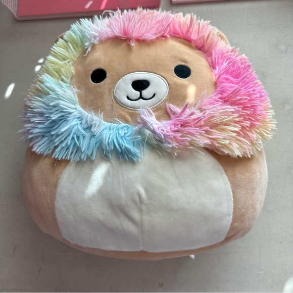 Squishmallows | Toys | Squishmallow Leonard The Lion With Colorful ...